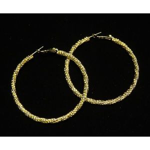 bebe | Jewelry | Bebe Gold Hoop Earrings Nwt Bbe9 | Poshmark